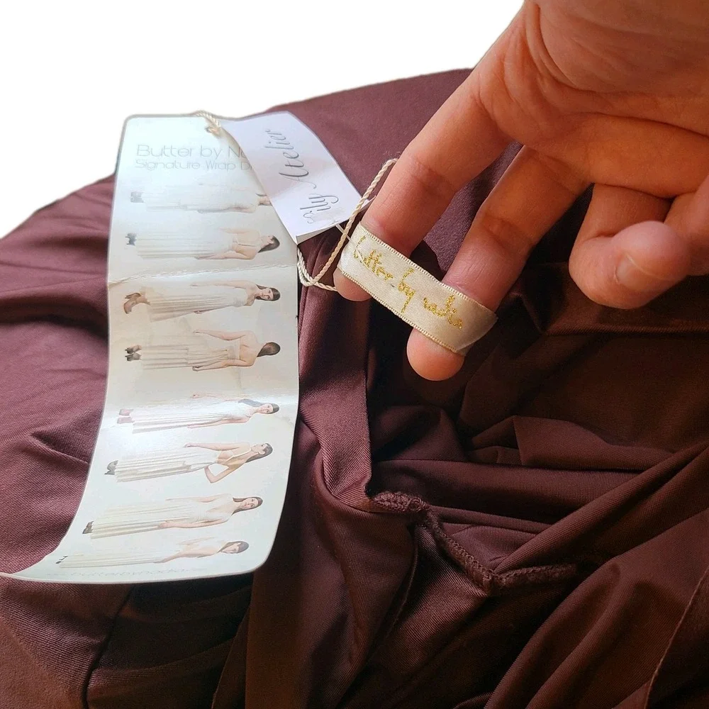 butter by nadia | Dresses | Nwt Butter By Nadia Signature Wrap ...